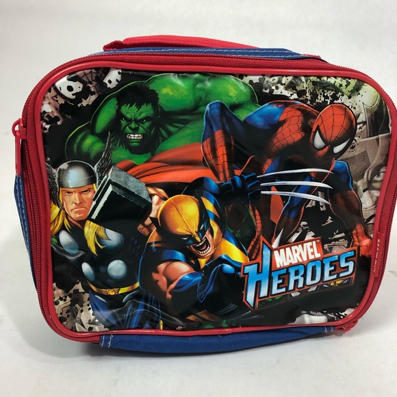 Marvel | Accessories | Marvel Heroes Insulated Lunch Bag | Poshmark